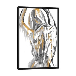 iCanvas "Golden Woman" by Chelsea Goodrich Framed Canvas Print - Bed ...