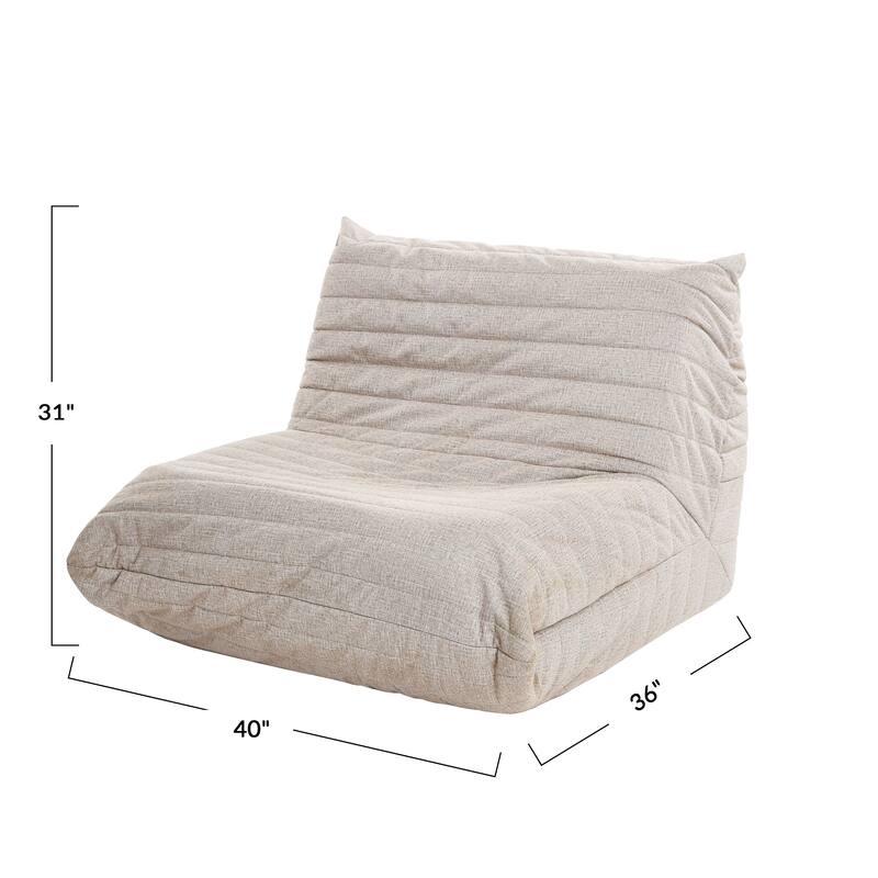 LoBoh Premium Foam Filled One Seater Accent Chair - Overstock - 35785664