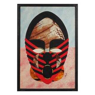 Novica Handmade Pure Freedom Cotton Batik Collage - Bed Bath & Beyond ...