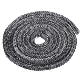 6.57ftx0.31inch Fiberglass Fiber Rope Round Braided Rope Gasket Seal ...
