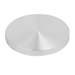 90mm Diameter 10mm Thickness M10 Thread Aluminum Disc for Glass Table ...