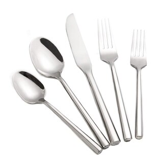 Silverware Set Flatware Set Stainless Steel Cutlery Set 20 Piece with ...