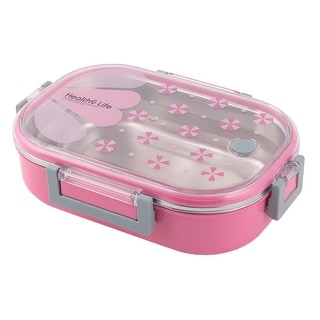 Porridge Soup Noodles Bowl Container Lunch Box Pink 710ml Capacity ...