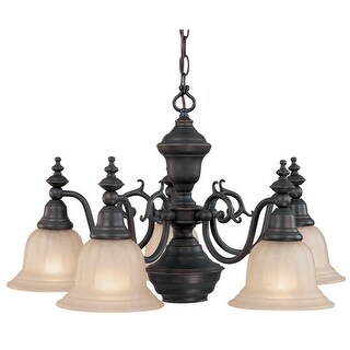 Dolan Designs 660 6 Light Down Lighting Chandelier from the Richland ...