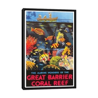 iCanvas "The Marine Wonders Of The Great Barrier Coral Reef" by Unknown ...