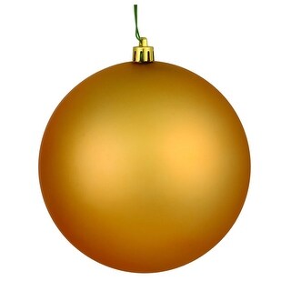 Vickerman 3" Copper/Gold Matte Ball UV Drilled, 12/Bag - Bed Bath ...