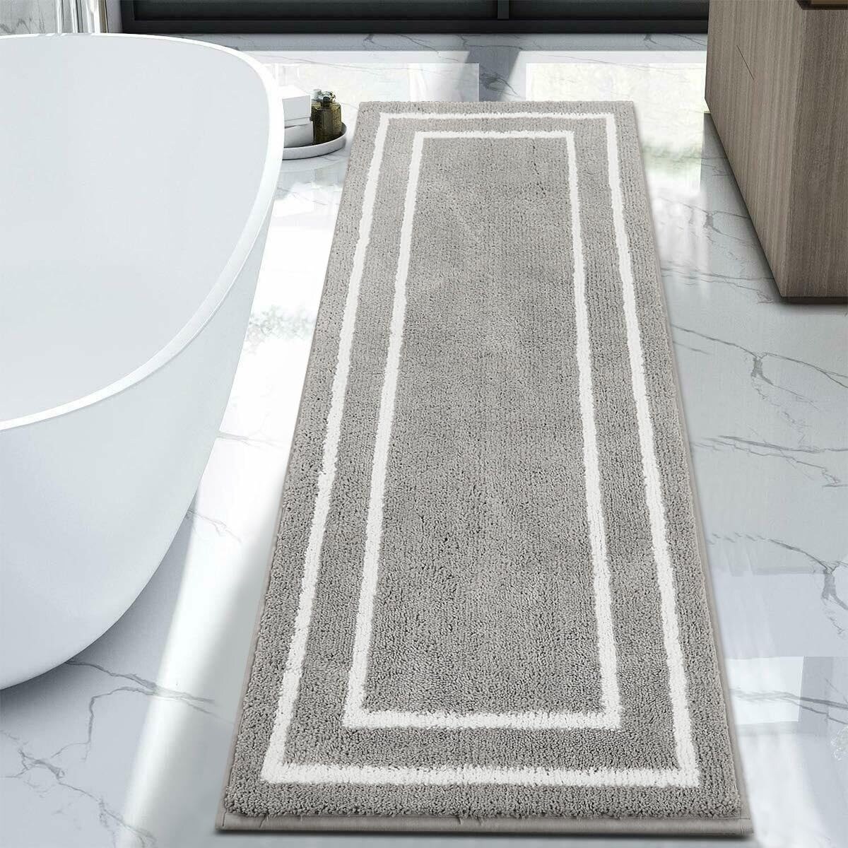 Extra long bathroom floor mats store