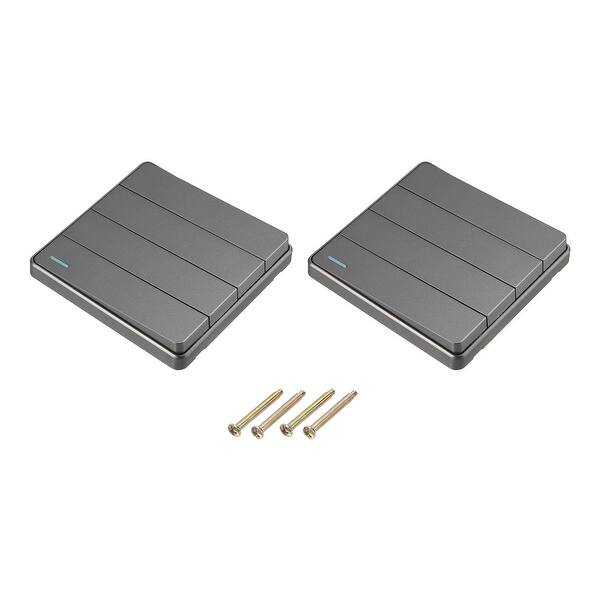 push button wall lights