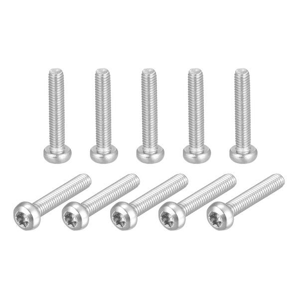 M3x16mm Torx Security Machine Screws, 20pcs 316 Stainless Steel Pan Head Screw - Silver - Bed ...