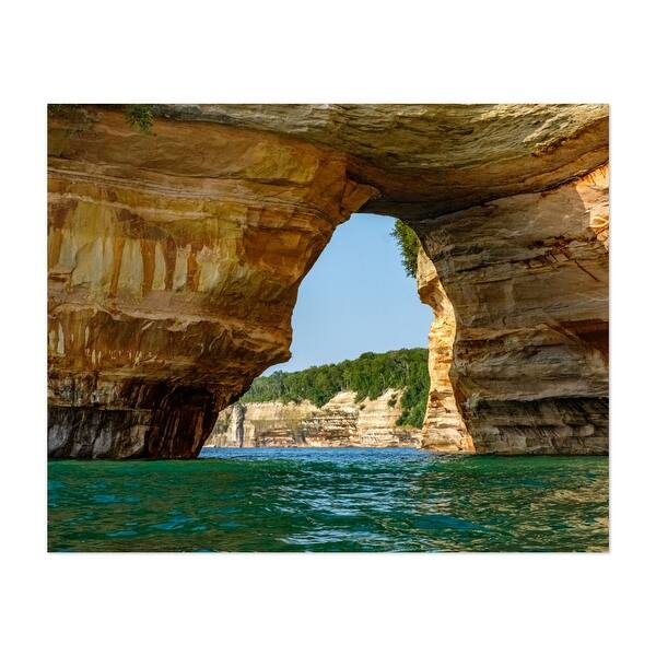 Pictured Rocks Michigan Lovers Arch Photography Art Print/Poster - Bed ...