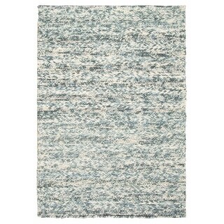 ECARPETGALLERY Braid weave Sienna Teal Wool Rug - 4'10 x 6'11 - Bed ...