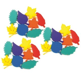 Paint Sponges, Leaves Set, 3", 8 Per Pack, 3 Packs - Multi - Bed Bath ...