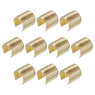 100Pcs Leather Rope Clips, 15x17mm Foldable Cylindrical Cord End Crimp ...