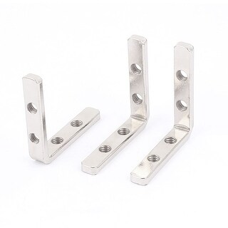 Support Corner Brace Joint Angle Bracket Fastener 50mmx50mm 3pcs ...