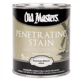 Old Masters 44004 Penetrating Stain, American Walnut, 1 Quart - Bed Bath & Beyond - 24329878
