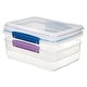 2L Plastic Food Storage Containers with Secure Locking Lids, Set of 2 ...