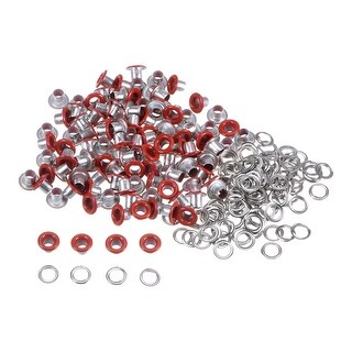 100set Grommets Kit Metal Eyelets 3mm 0.12" Grommet for Shoes Clothes ...