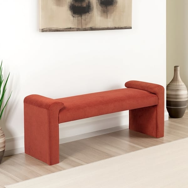 Linn Upholstered 50 Inch Bench - Bed Bath & Beyond - 42615195