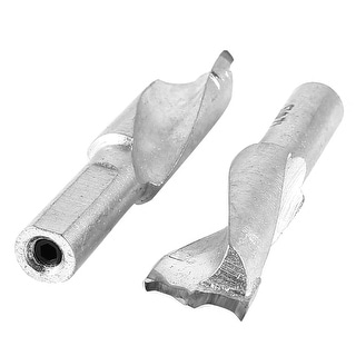 2 Pcs Carpentry 15mm Boring Diameter Brad Point Wood Drill Bit Tool ...