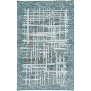 Grand Bazaar Modern & Contemporary Indoor Wool Area Rug | Overstock.com
