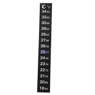 Aquatic Animals 18 to 34 Centigrade Paper Temperature Gauge Thermometer ...