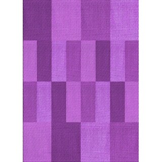 Ahgly Company Machine Washable Transitional Bright Neon Pink Purple ...