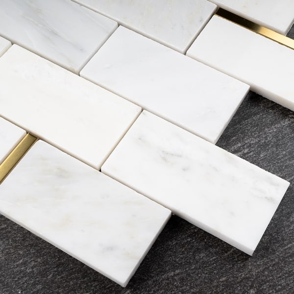 white rectangular wall tiles