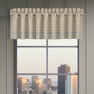 J. Queen New York Alaro Window Straight Valance - Bed Bath & Beyond ...