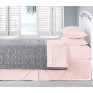 Swift Home Double Brushed Ultra Soft Microfiber Sheets 4-Piece Sheet ...