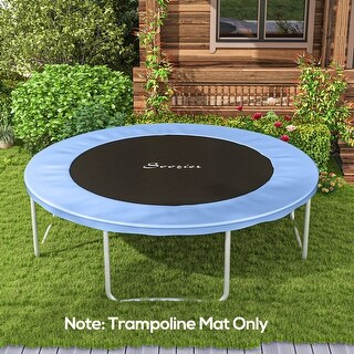 Soozier Trampoline Replacement Mat, Fits 14' Trampoline with 80 V-Hooks ...