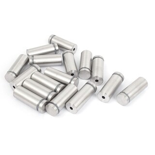 19mm x 50mm Stainless Steel Advertising Frameless Glass Standoff Pins ...