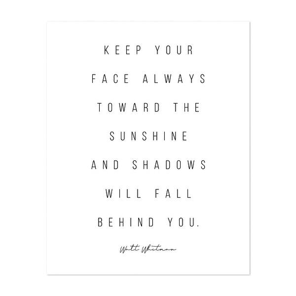 Typography Black White People Quotes Sayings Art Print/Poster - Bed ...