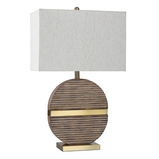 StyleCraft Transitional Table Lamp - Tinker Gold - Beige Shade - Bed ...