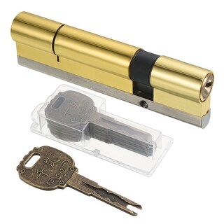 32.5/77.5 (110mm Overall) European Double Lock Cylinder with Keys ...