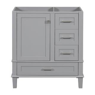 30 inch MDF Freestanding Bathroom Vanity without Top with Soft-Close ...