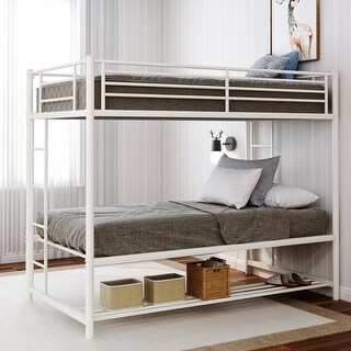Haxie Twin Bunk Bed with Storage - Bed Bath & Beyond - 34529629