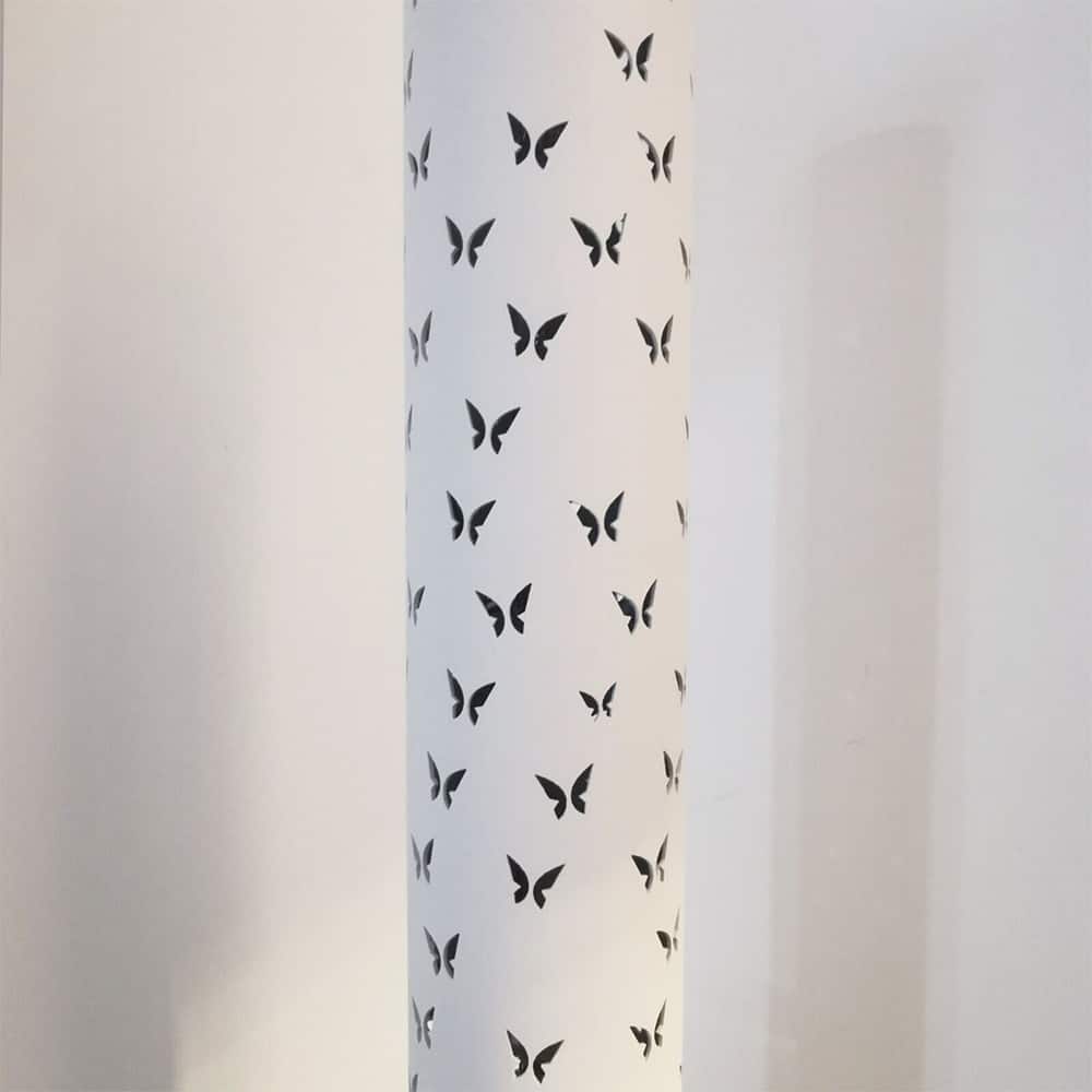 50" Modern Butterfly Projection Floor Lamp Bedroom Butterflies Light ...