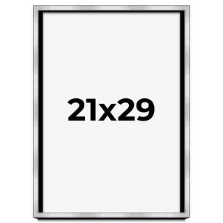 21x29 Shadow Box Frame Silver | 1.375 Inches Deep Real Wood - Bed Bath ...