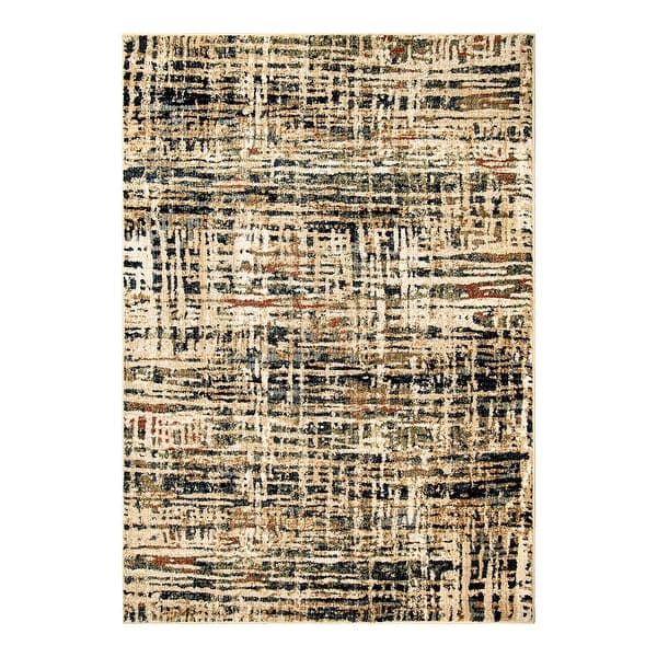 Orian Rugs Adagio Desert Strokes Multi Stain Resistant Area Rug - Bed ...
