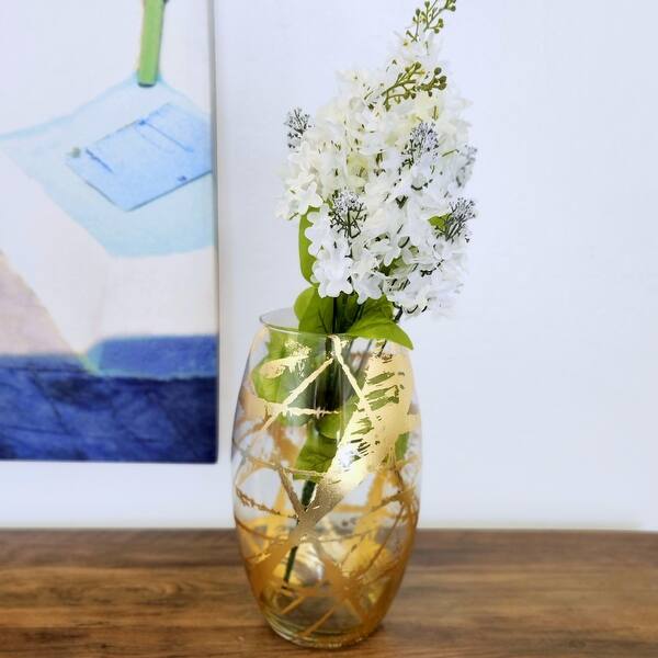 oval shaped vase
