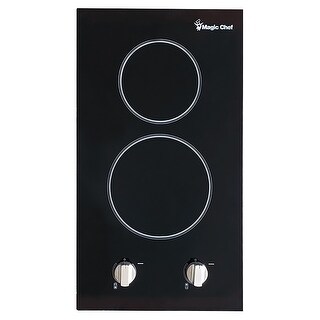 Magic Chef 12-inch Electric Cooktop 120V - Black MCSCTE12BG2 12-Inch ...