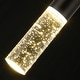 Modern LED Mini Pendant Light Crystal Bubble Glass Hanging Ceiling ...
