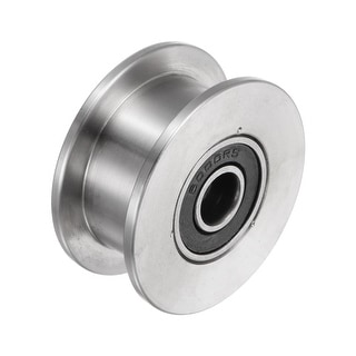 H Groove Track Wheel, Stainless Steel Sliding Gate Double Bearing ...
