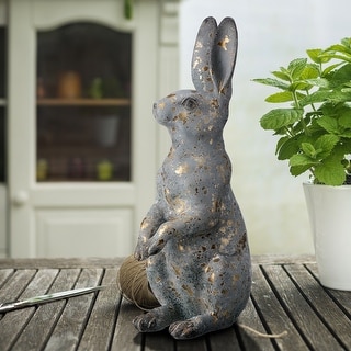 Resin Standing Rabbit 17.25" - Bed Bath & Beyond - 35494663