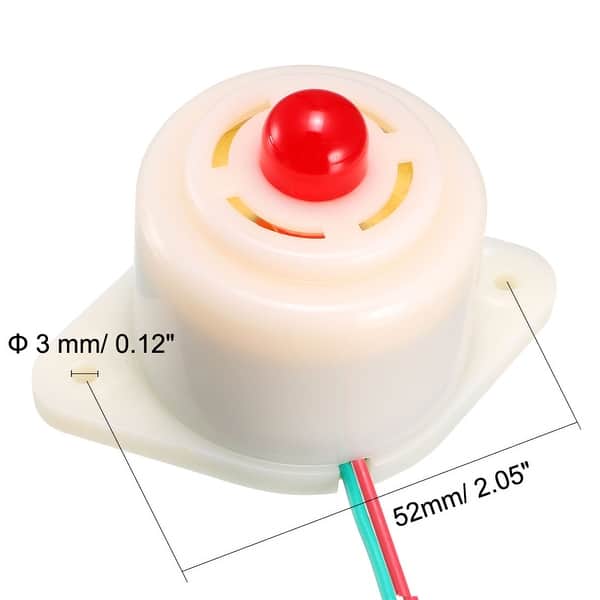 100dB DC 12V Active Flashing Electronic Buzzer Beep Tone Alarm Ringer ...