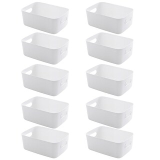 Extra Large Stackable Durable Storage Box - Modern Plastic Organising ...