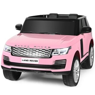 24V 2-Seater Licensed Land Rover Kids Ride On Car with 4WD Remote ...