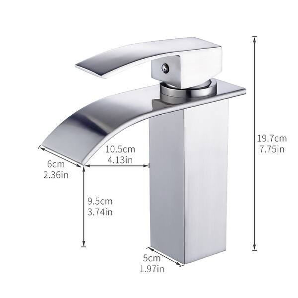 Copper Face Waterfall Faucet With High Value - Bed Bath & Beyond - 34418713