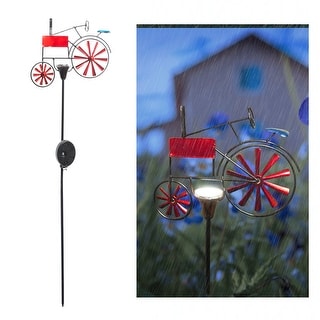 Tractor & Bicycle Solar Stake Light - Bed Bath & Beyond - 30966407