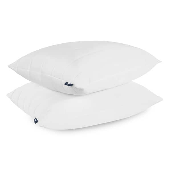 Serta Down Illusion Cool Quilted Pillows Standard/Queen Size Pillows ...